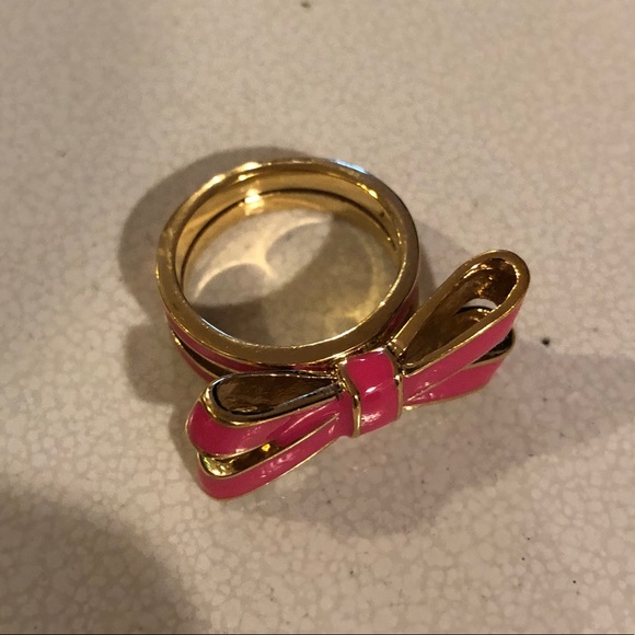 kate spade | Jewelry | Kate Spade Bow Ring | Poshmark